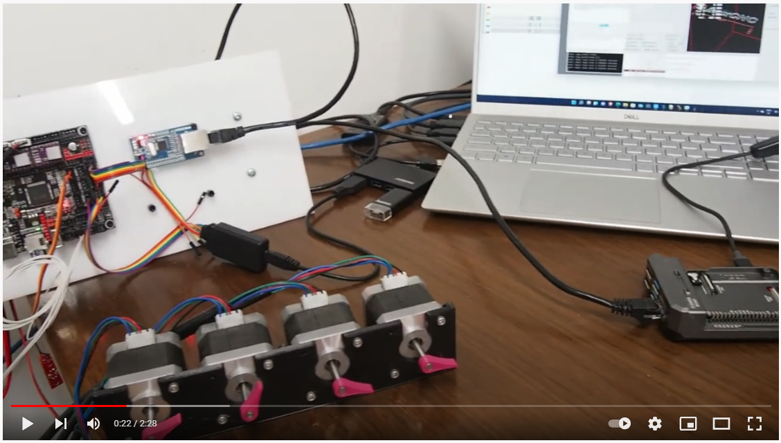 Remora - ethernet - LinuxCNC